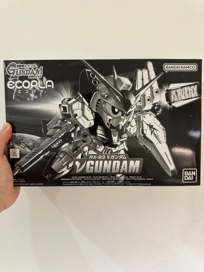 SD RX-93 V Gundam limited Edition Black, Hobbies & Toys, Toys & Games on Carousell
