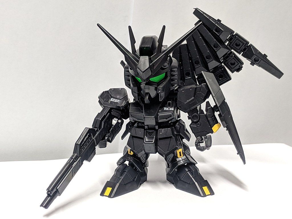 SD RX-93 V Gundam limited Edition Black, Hobbies & Toys, Toys & Games on Carousell