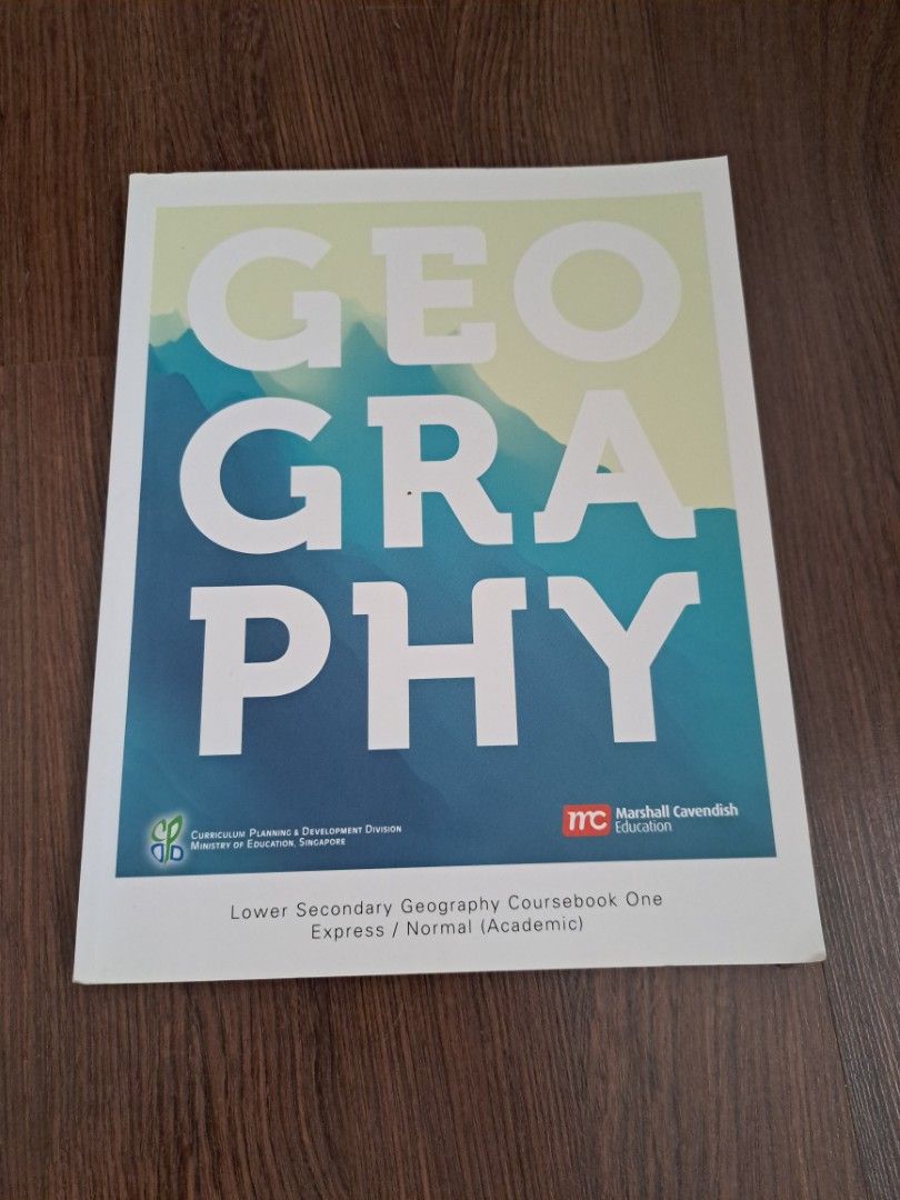 Sec 1 Geography Textbook, Hobbies & Toys, Books & Magazines, Textbooks ...