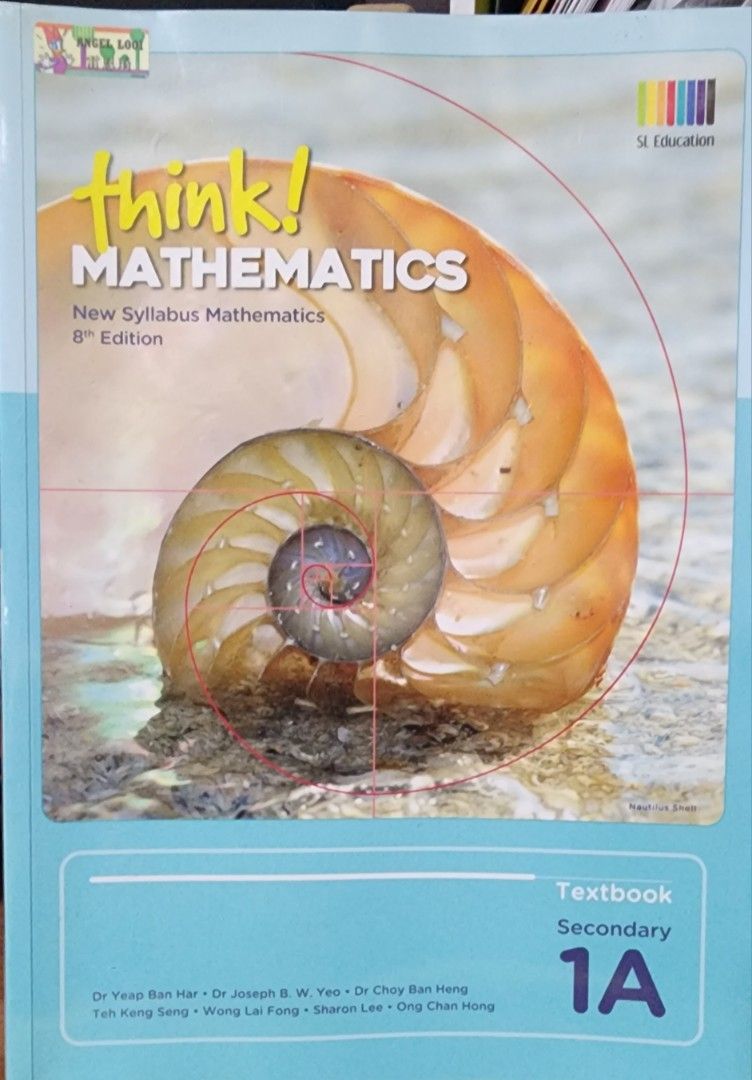 Sec 1 Math Textbook, Hobbies & Toys, Books & Magazines, Textbooks on ...