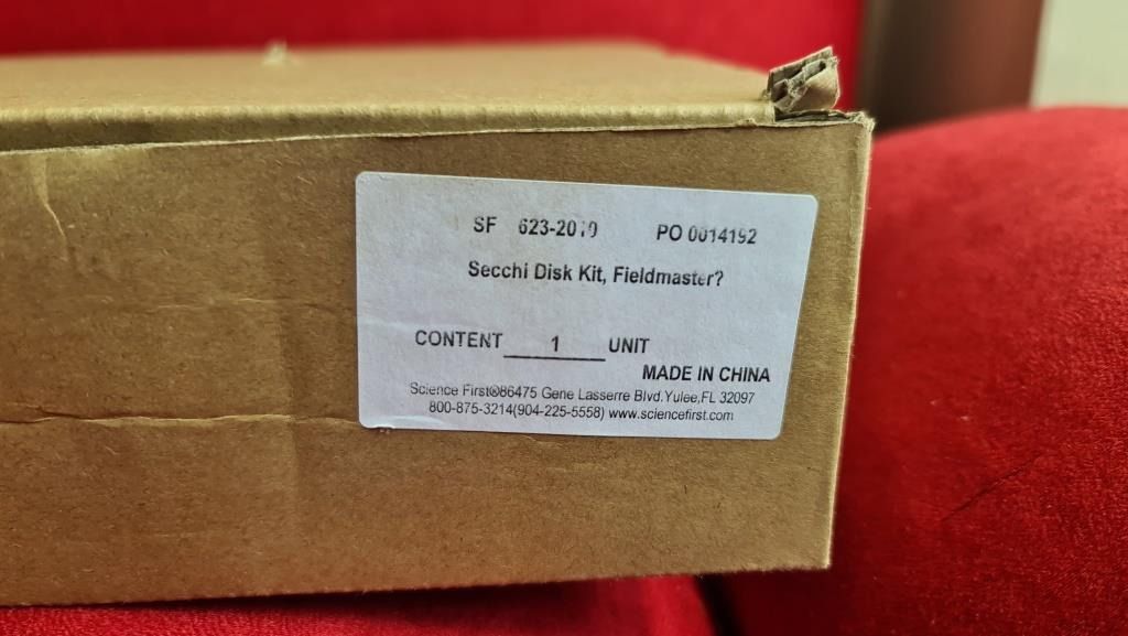 Secchi Disc, Secchi Disk, Wildco (US), Fieldmaster 623-2010, 8" Secchi ...