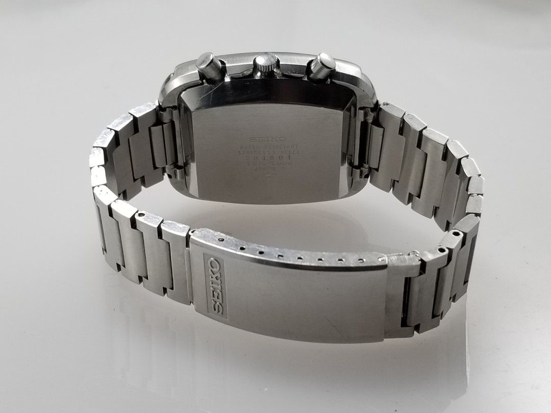 Seiko Monaco green hulk 7016-5000 automatic Flyback Chronograph omega ...