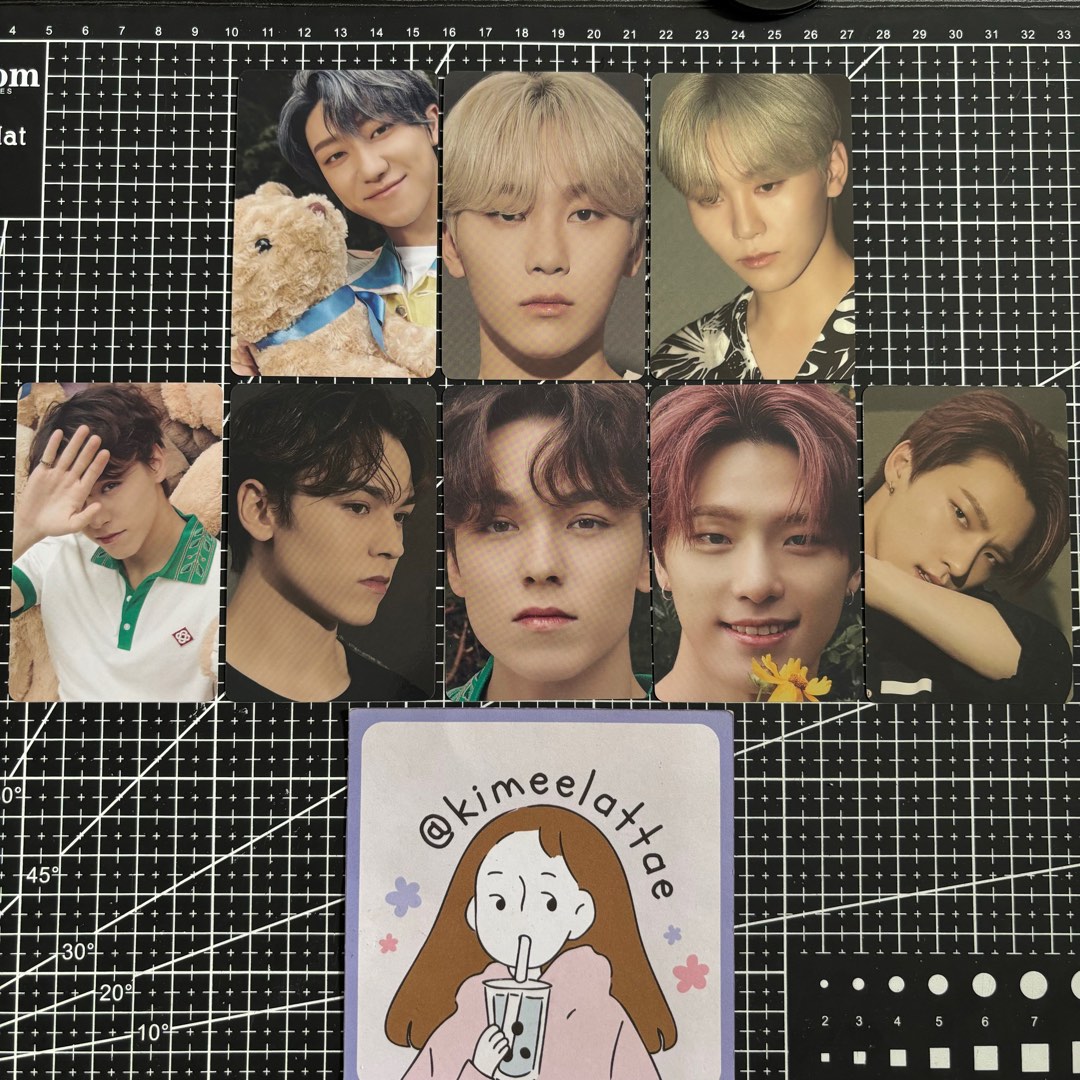 SEVENTEEN SVT DICON PHOTOCARD PC - THE8 MINGHAO SEUNGKWAN VERNON DINO ...