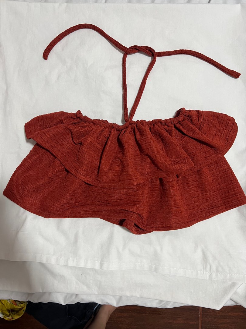 Sexy Coords Color Rust, Women's Fashion, Dresses & Sets, Sets or ...