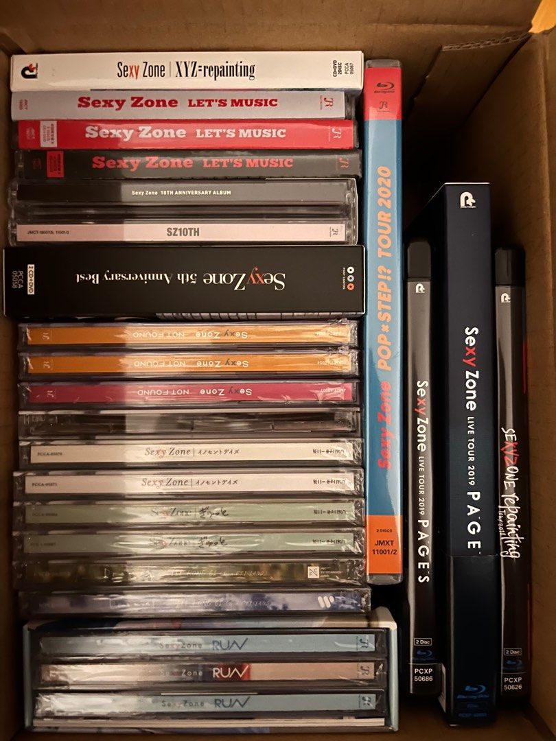 Sexy Zone CDs, 興趣及遊戲, 音樂、樂器 & 配件, 音樂與媒體 - CD 及 DVD - Carousell