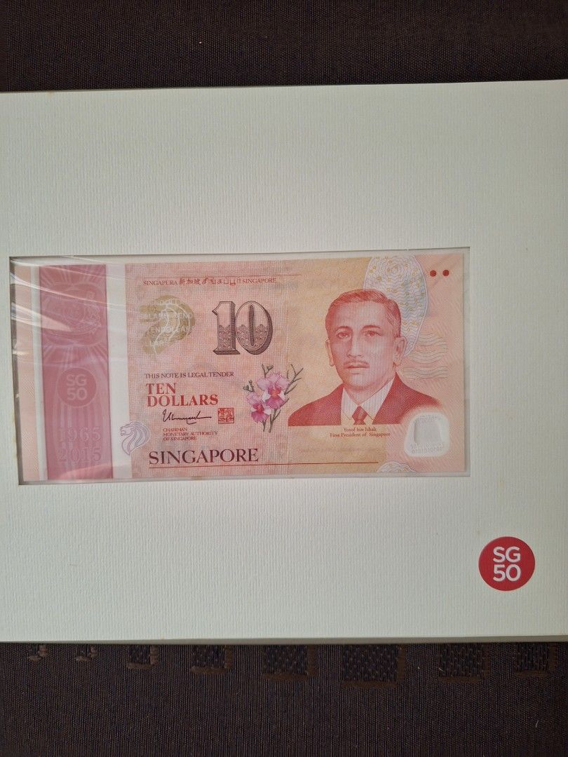 SG50 Commemorative Notes, Hobbies & Toys, Memorabilia & Collectibles ...