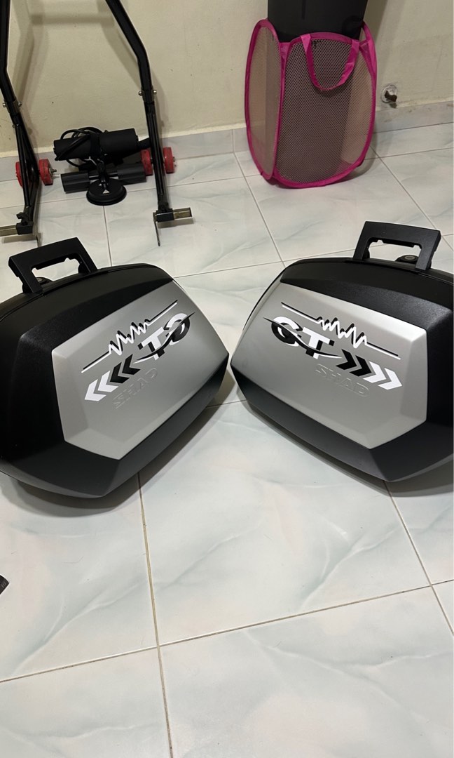 Shad SH35 Side Panniers, Motorcycles, Motorcycle Accessories on Carousell