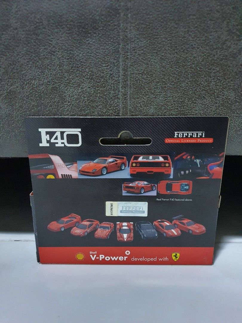 Shell V-Power F40, Hobbies & Toys, Memorabilia & Collectibles, Vintage ...