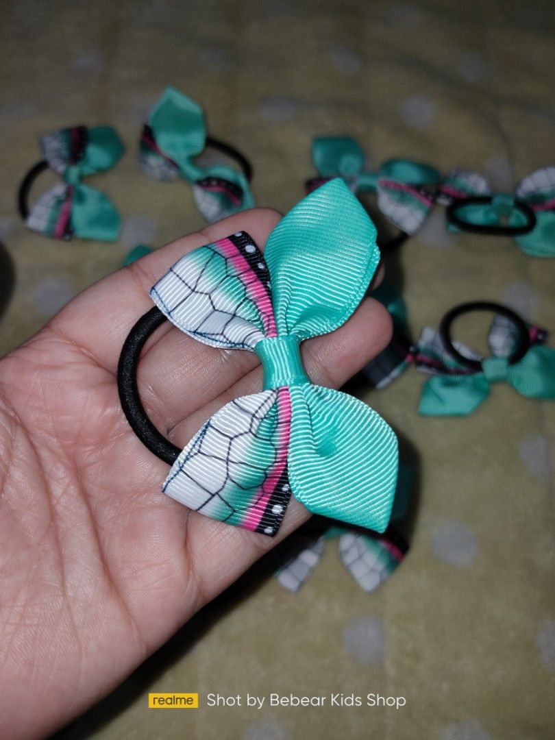 Shinobu ribbon tie (demon slayer), Babies & Kids, Babies & Kids Fashion ...