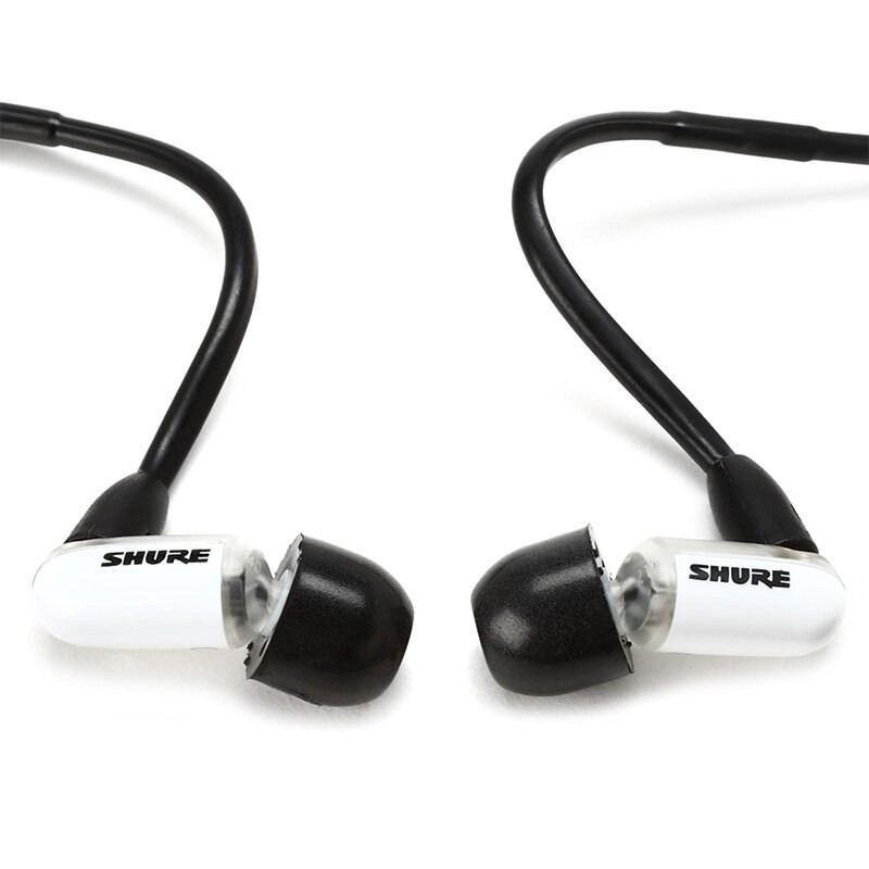 Shure AONIC 3 Sound Isolating Earphones - White, Audio, Earphones on ...