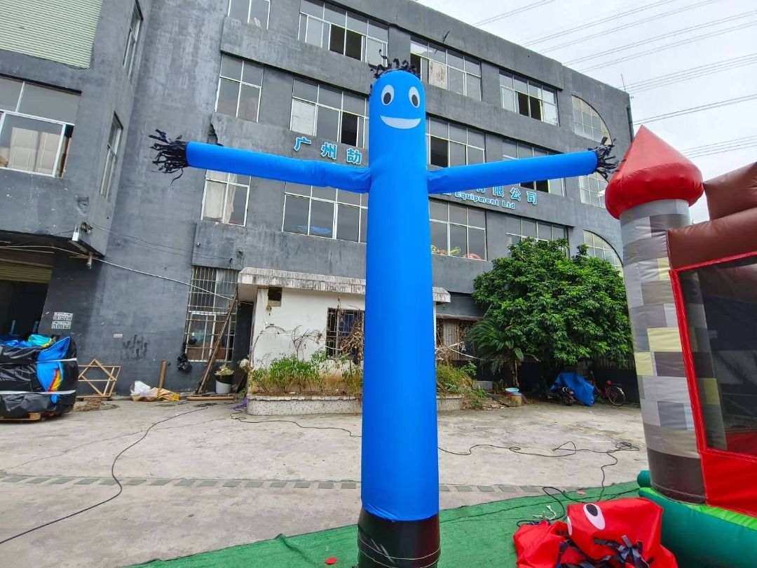 sky dancer Air Dancer 10 feet with Blower, Hobbies & Toys, Stationary ...