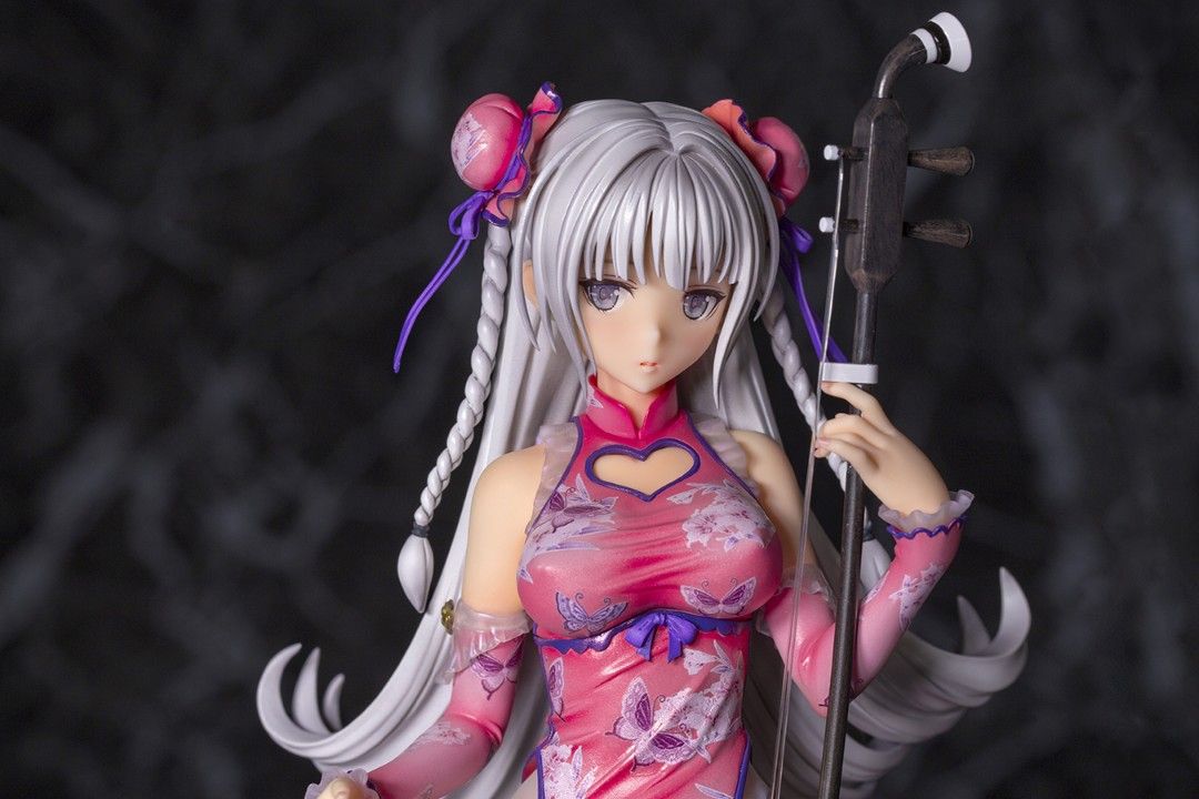 SkyTube Anime Figure Alphamax Daiyu Dai Yu DX ver Cheongsam Sakura 1/6 ...