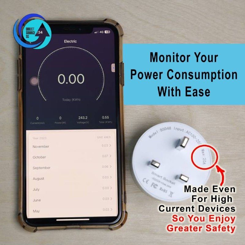 Smart Wifi Charging Adaptor, Travel Adaptor, Charging Adaptor, Smart ...