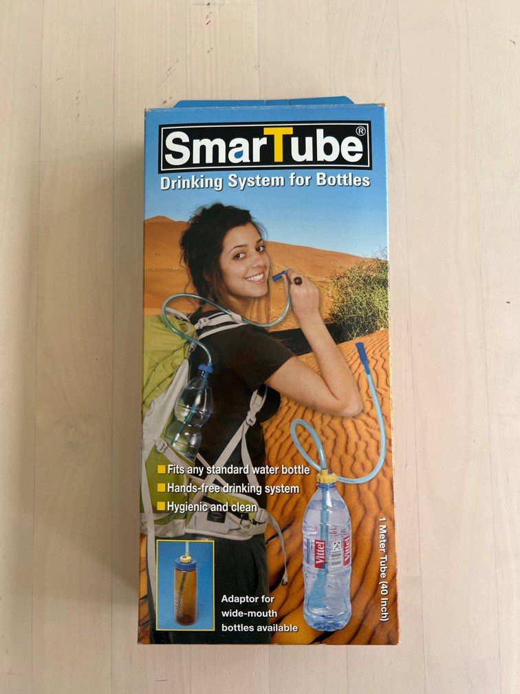 SmarTube drinking system for bottles, Sports Equipment, Hiking ...