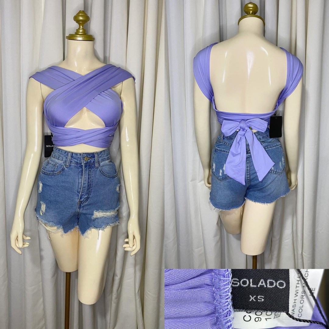 Solado Sexy Wrap Around Top, Women's Fashion, Tops, Others Tops on ...