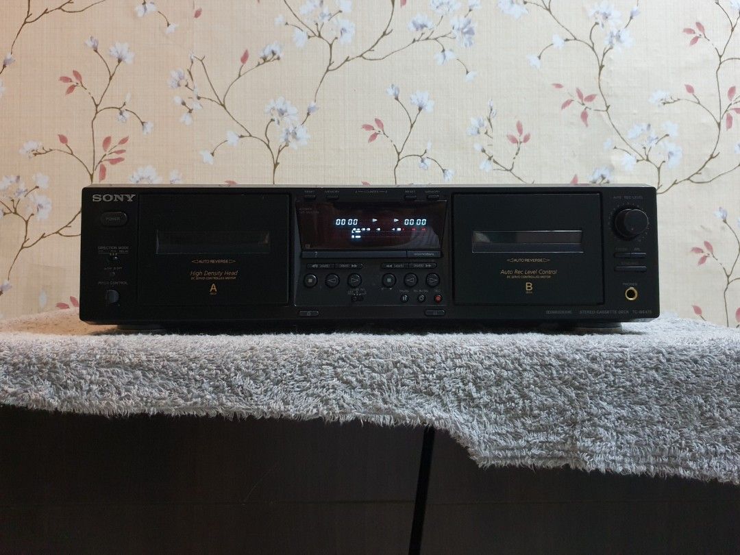 Sony TC-WE475 Twin Cassette Deck, Audio, Soundbars, Speakers ...