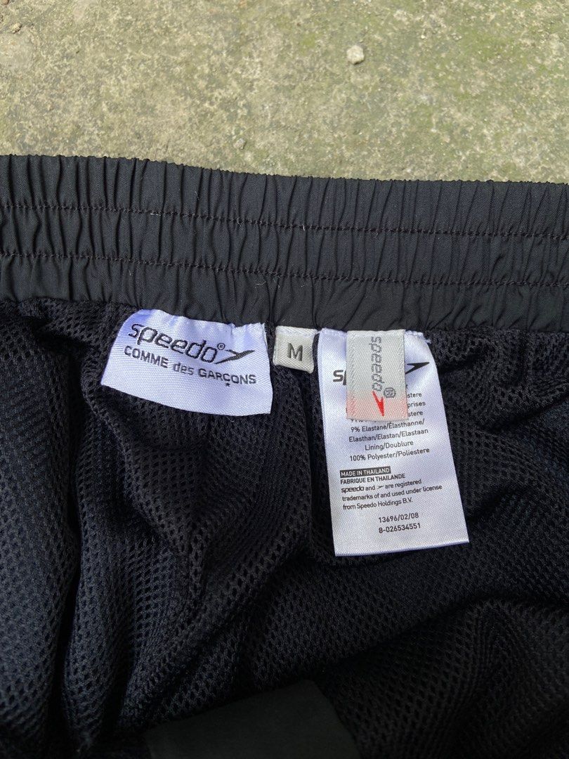 Speedo x Cdg tech pants, Men's Fashion, Bottoms, Joggers on Carousell