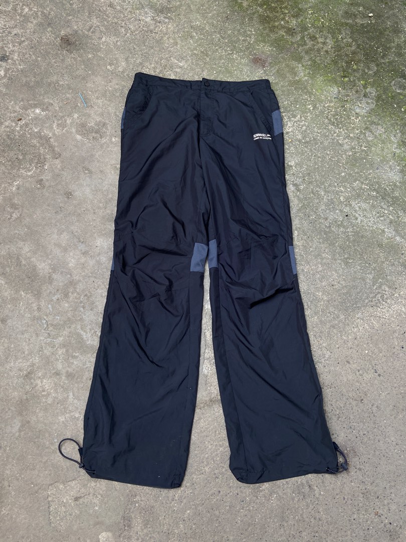 Speedo x Cdg tech pants, Men's Fashion, Bottoms, Joggers on Carousell