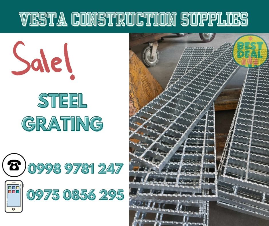 STEEL GRATINGS, Commercial & Industrial, Construction & Building ...