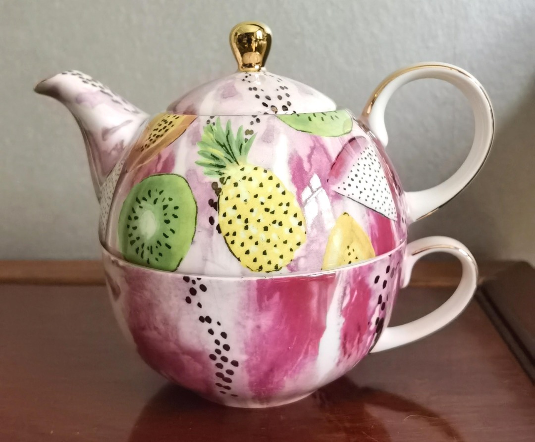 T2 tea set for 1, Furniture & Home Living, Kitchenware & Tableware ...