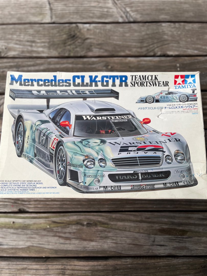 Tamiya mercedes benz clk-gtr, Hobbies & Toys, Toys & Games on Carousell