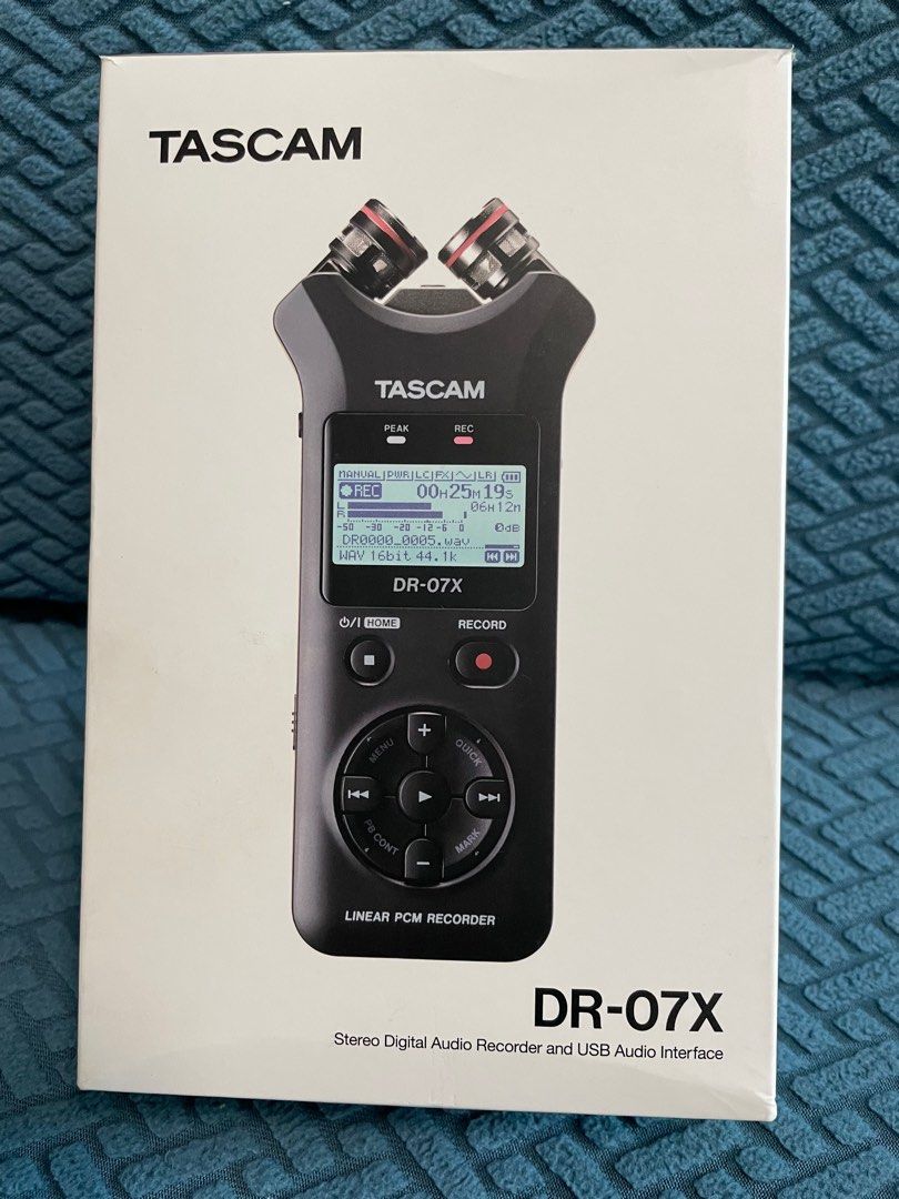 Tascam professional recorder DR07X DR-07X, Audio, Voice Recorders on ...