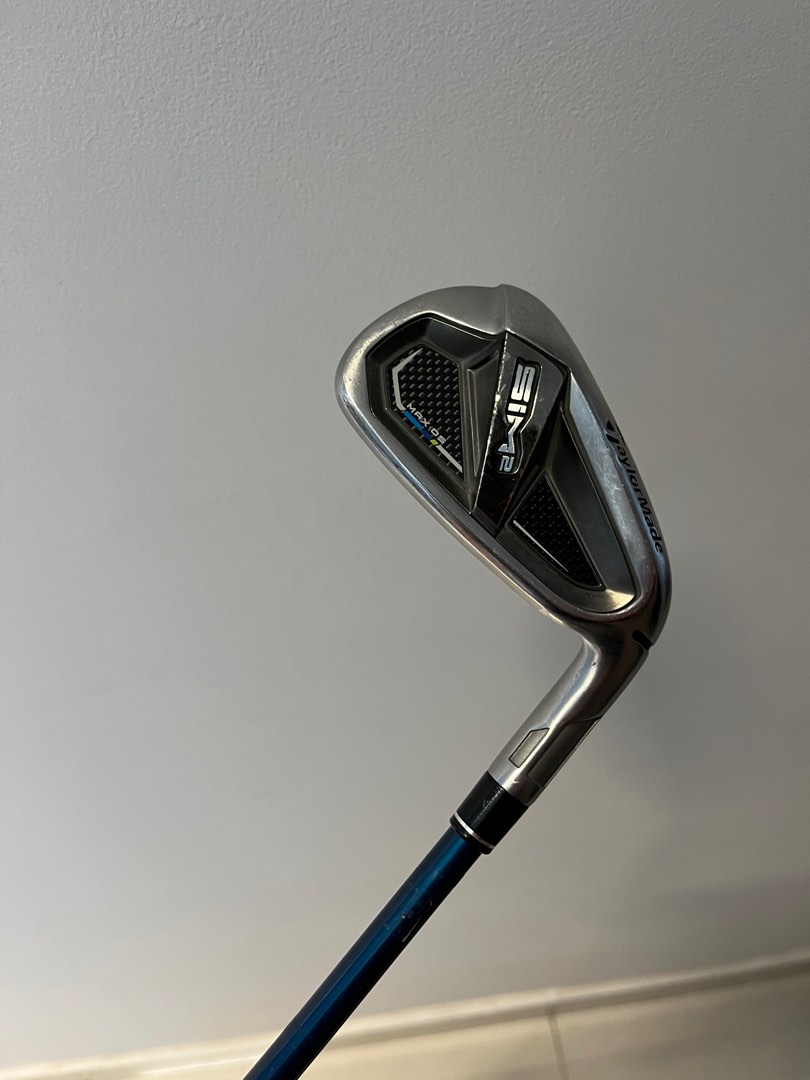 Taylormade SIM 2 Max OS 7 iron R flex Tensei, Sports Equipment, Sports ...