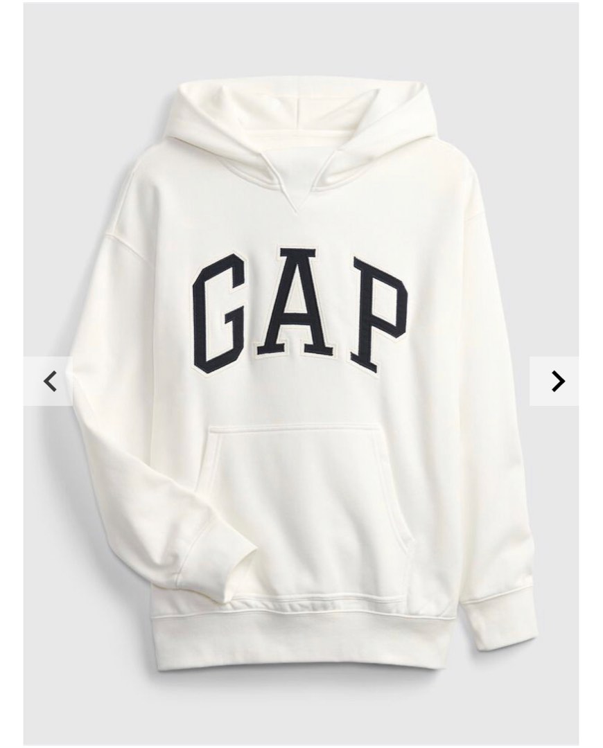 Teen GAP Logo Hoodie, Men's Fashion, Tops & Sets, Hoodies on Carousell