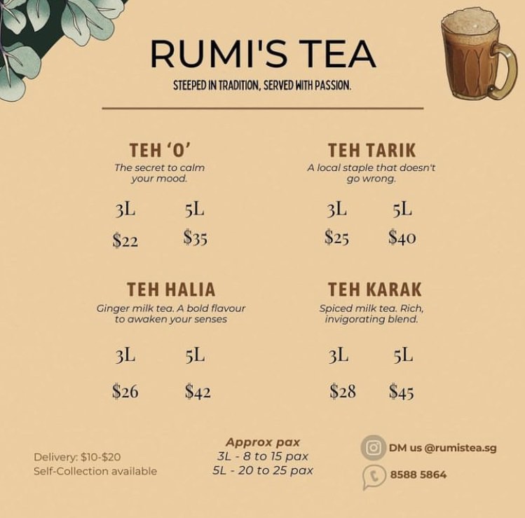 TEH TARIK FOR EVENTS, Food & Drinks, Beverages on Carousell