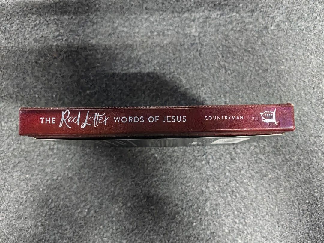 The Red Letter Words of Jesus, Hobbies & Toys, Books & Magazines ...