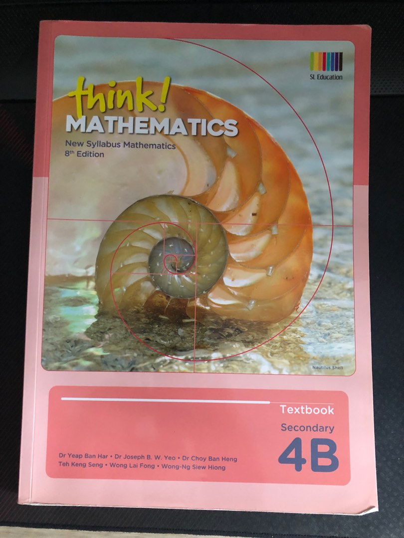 Think! Mathematics 4B E-Math Textbook (Express), Hobbies & Toys, Books ...