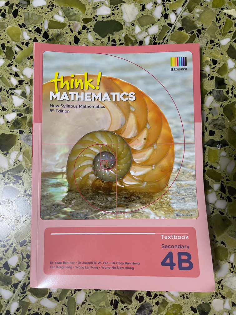 Think! Mathematics 8th Edition 4B, Hobbies & Toys, Books & Magazines ...