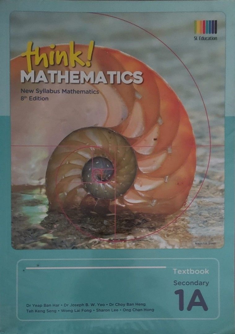 think! Mathematics Textbook Secondary 1A & B, Hobbies & Toys, Books ...