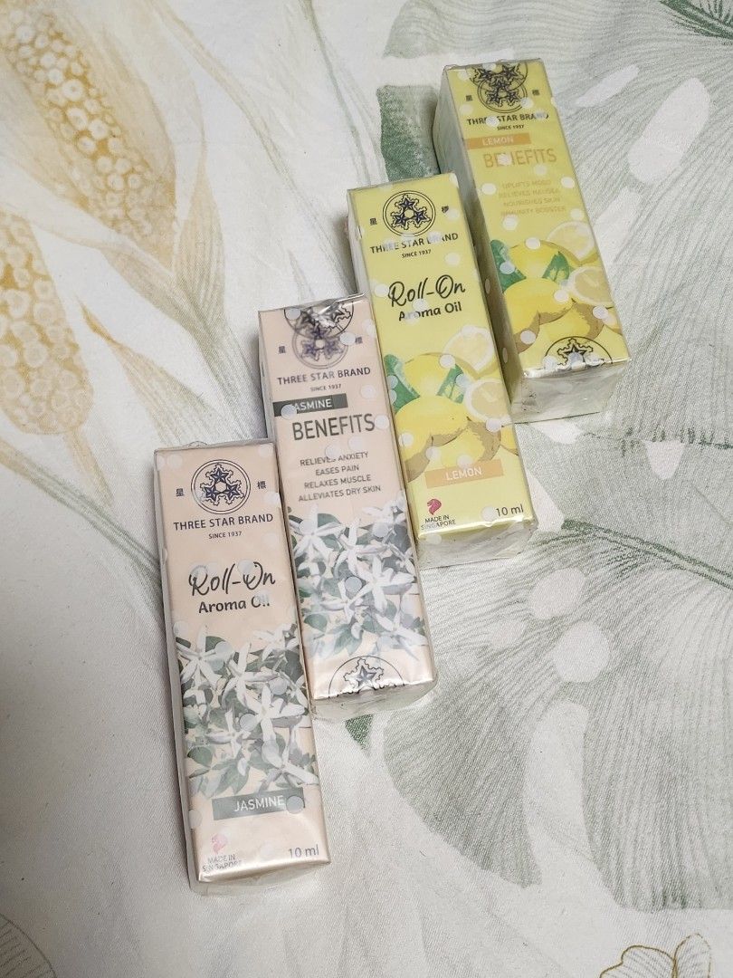 Three Star Brand Roll-on Aroma Oil, Beauty & Personal Care, Bath & Body ...