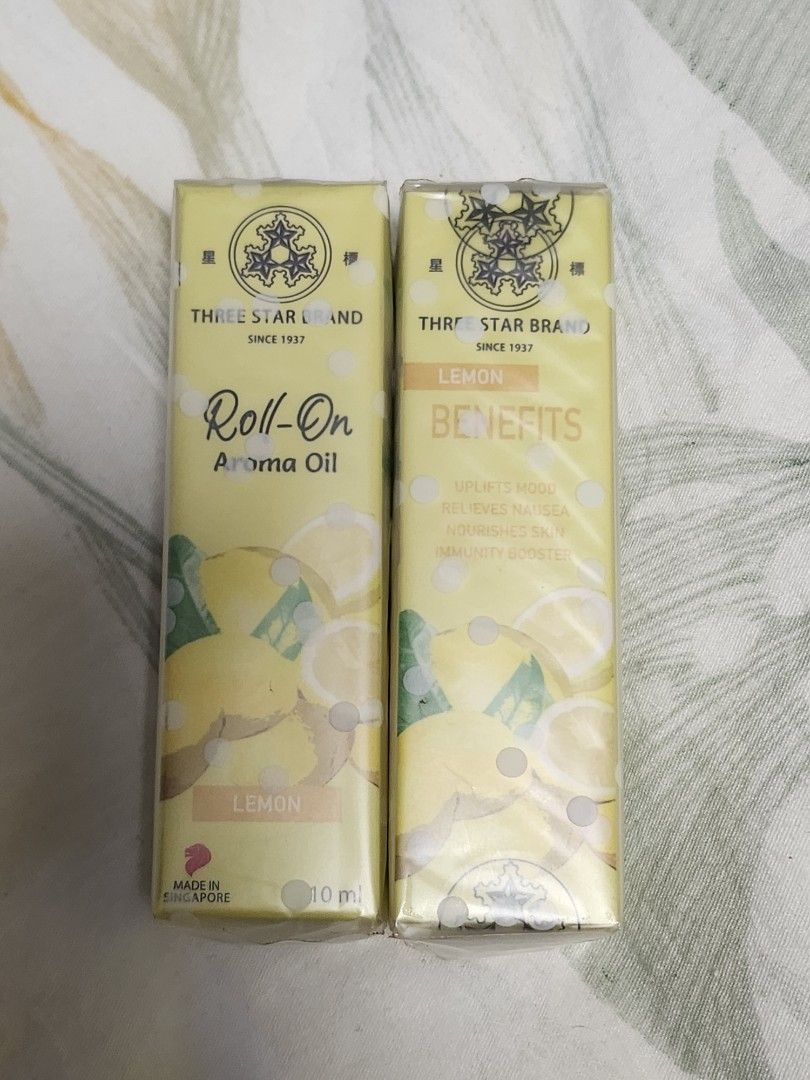 Three Star Brand Roll-on Aroma Oil, Beauty & Personal Care, Bath & Body ...