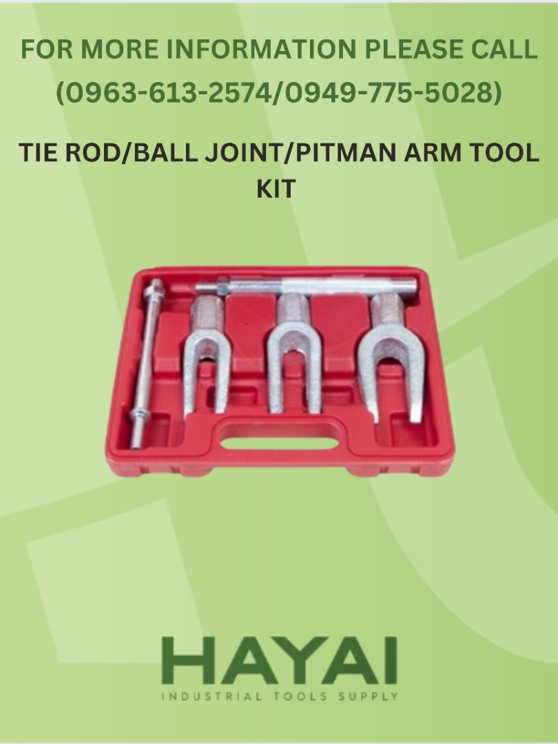 TIE ROD/BALL JOINT/PITMAN ARM TOOL KIT, Commercial & Industrial ...