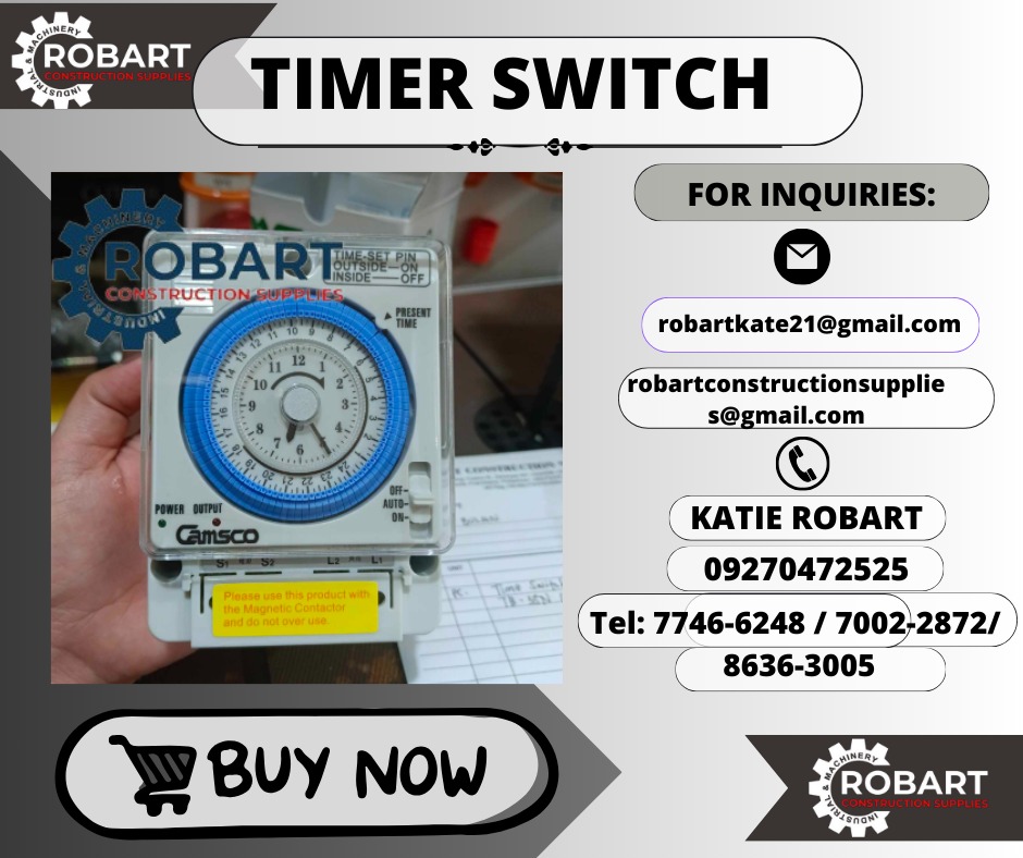 Timer Switch, Commercial & Industrial, Construction Tools & Equipment ...