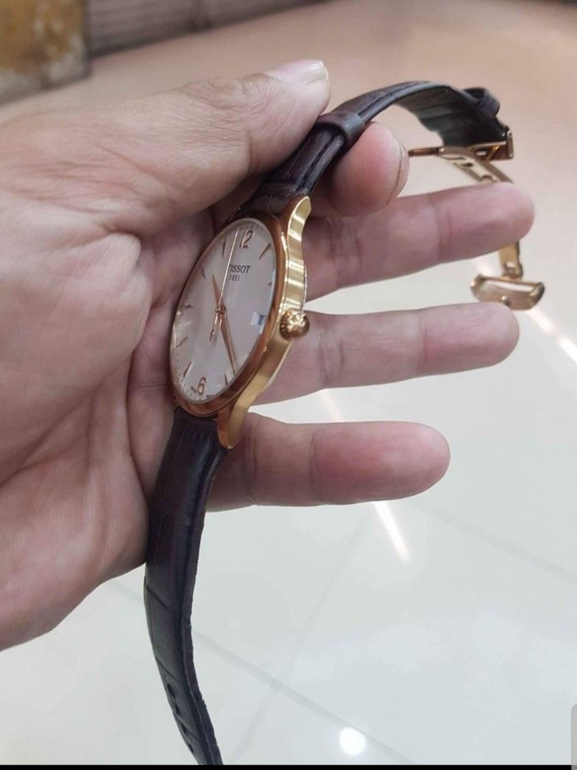 Tissot T063710 A (PVD Rose gold), Luxury, Watches on Carousell