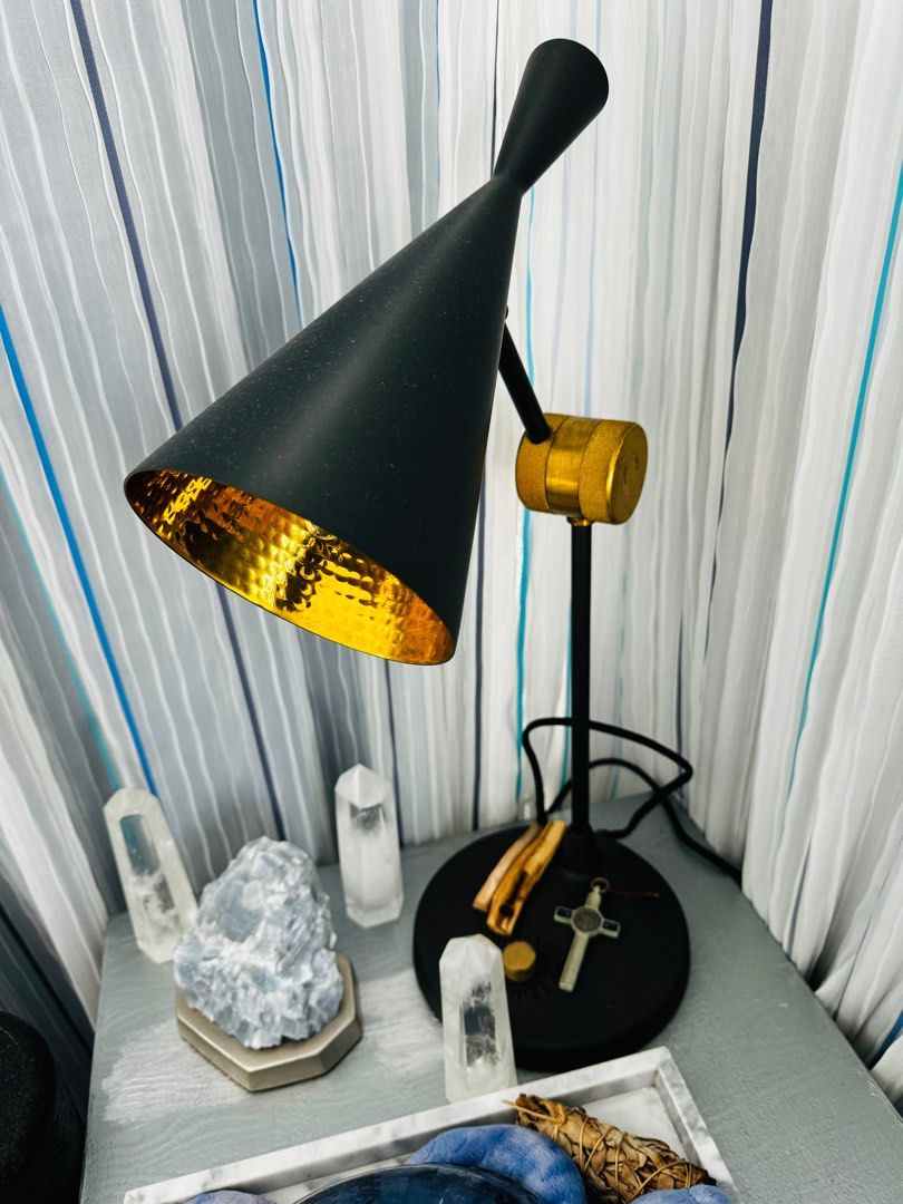 Tom Dixon beat table lamp, Furniture & Home Living, Lighting & Fans ...