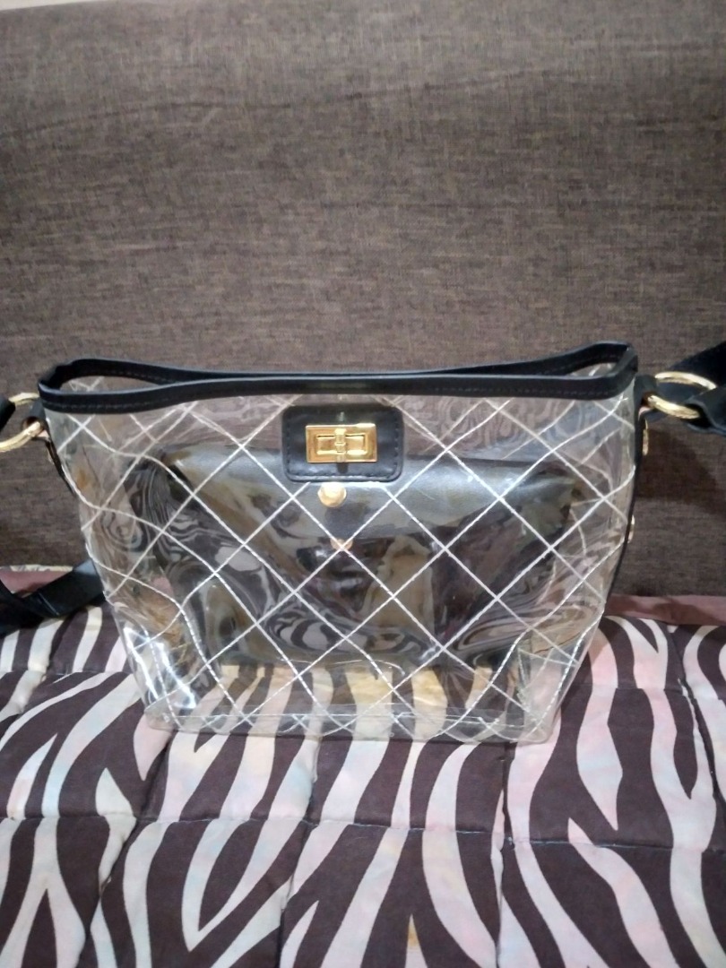 Transparent shoulder bag, Women's Fashion, Bags & Wallets, Shoulder ...
