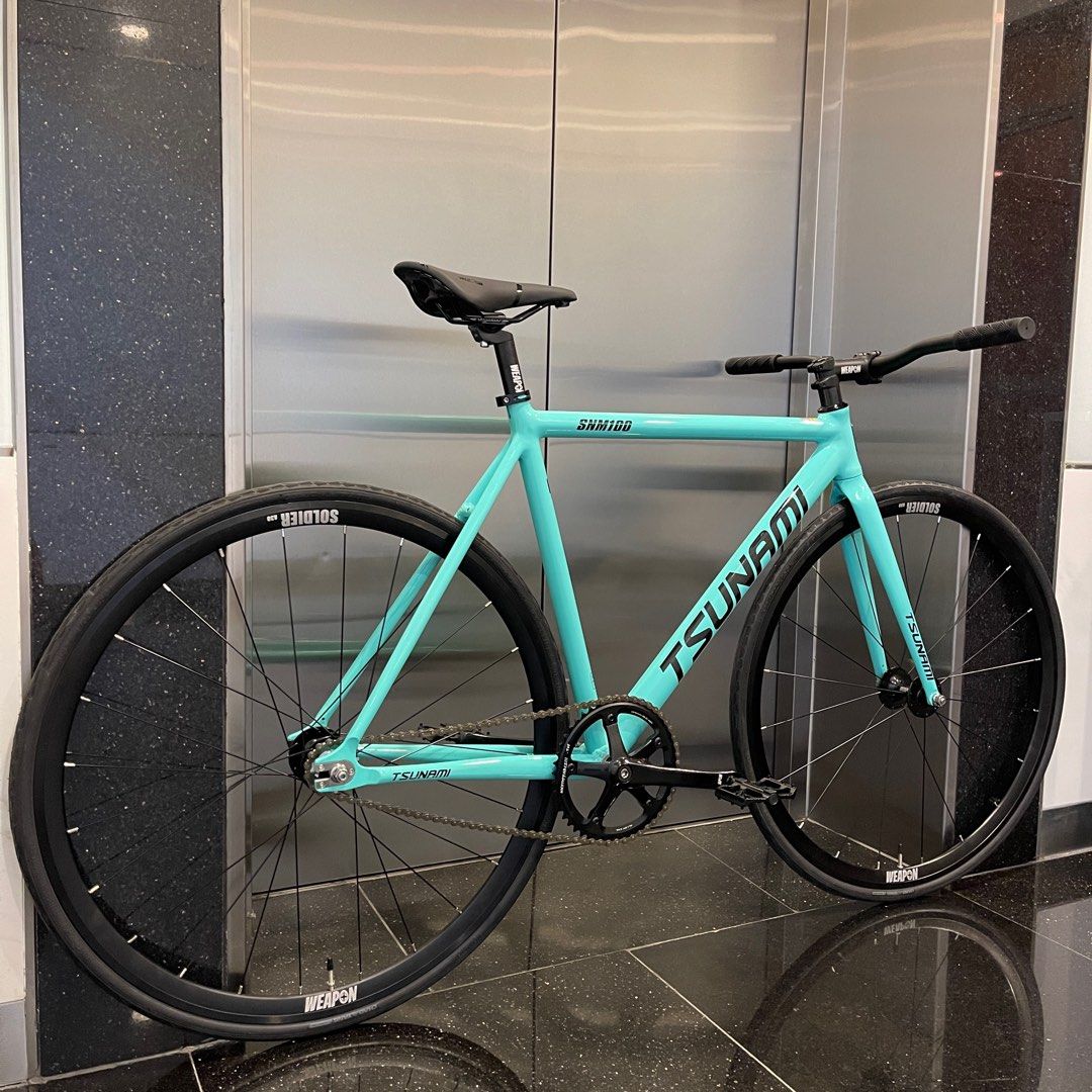 Tsunami fixie bike/frame set $330/complete bike $659/brand new bike ...