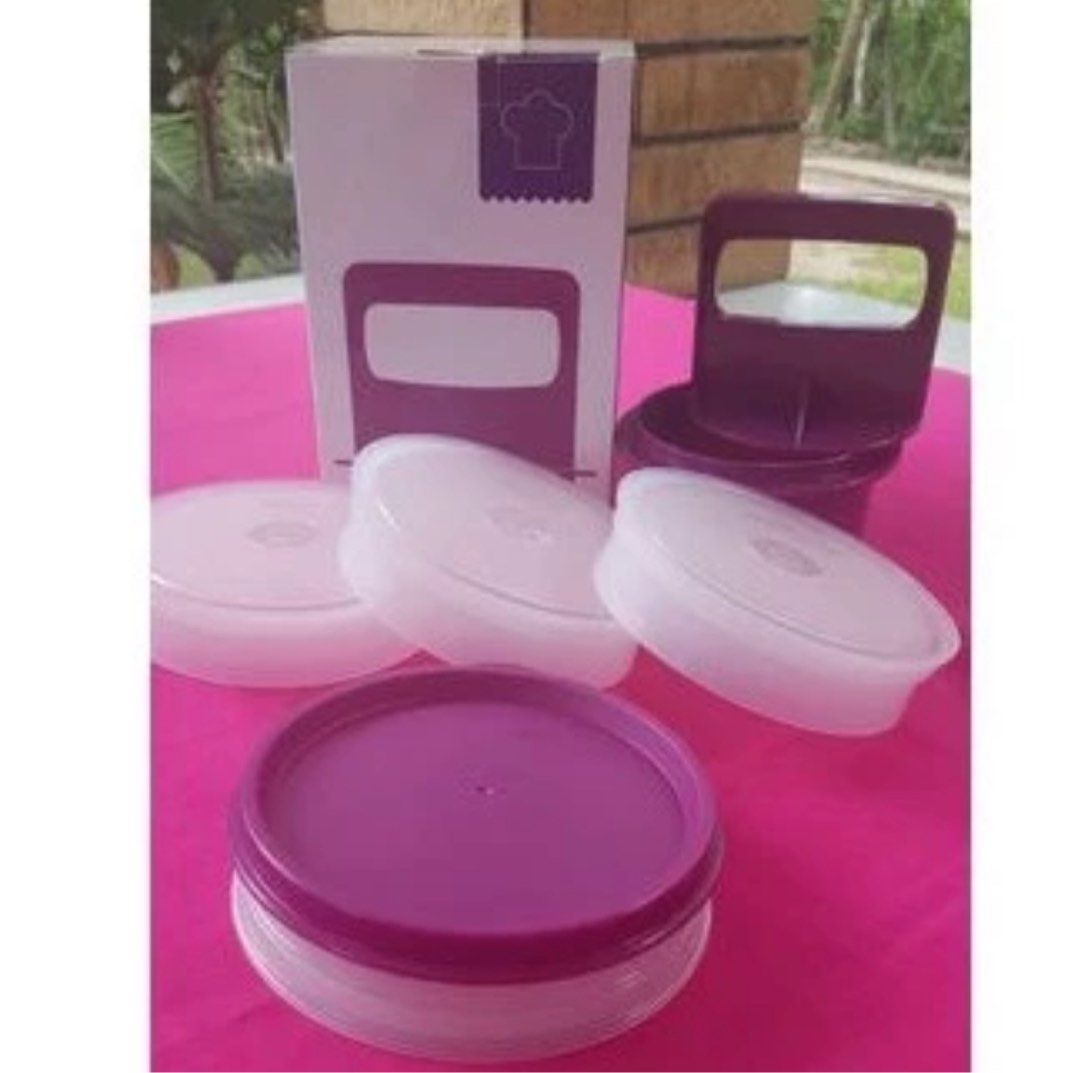 Tupperware Burger Patty Presser and Keeper, Food & Drinks, Gift Baskets ...