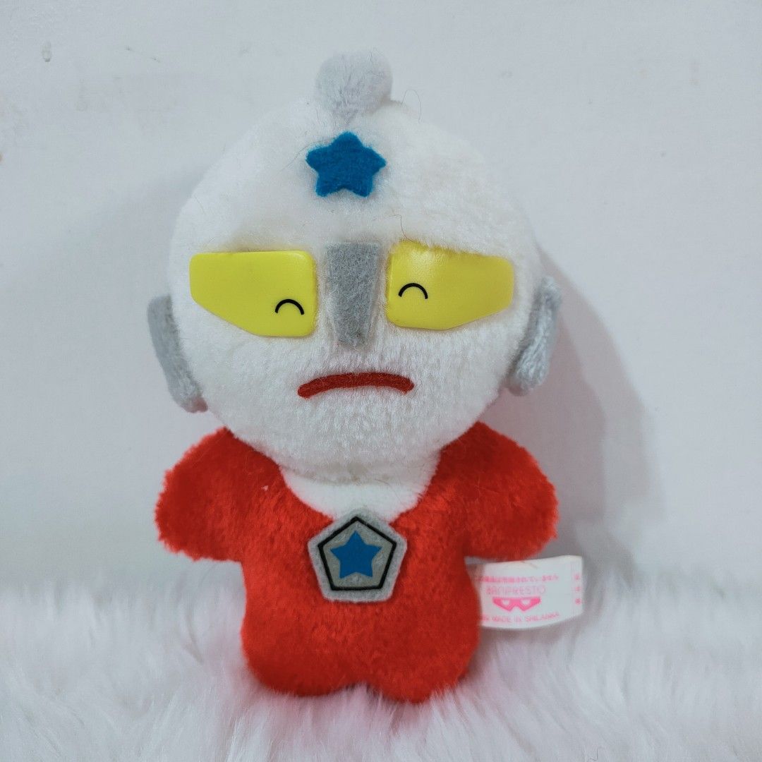 Ultraman 3 80-C U19 Red Blue Star Plushie, Hobbies & Toys, Toys & Games on Carousell