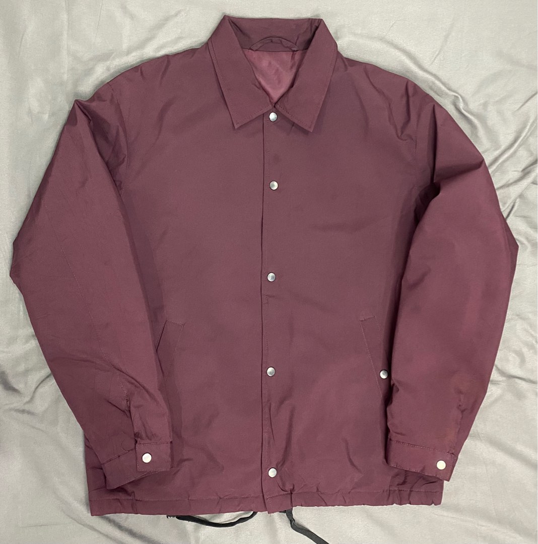 Uniqlo GU Coach Jacket, Men's Fashion, Coats, Jackets and Outerwear on Carousell