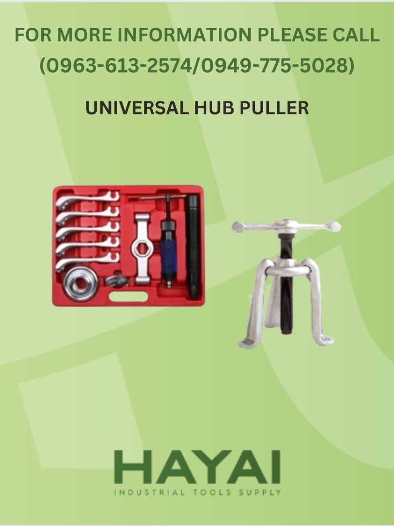UNIVERSAL HUB PULLER, Commercial & Industrial, Construction Tools ...