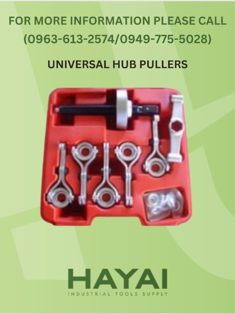 UNIVERSAL HUB PULLERS, Commercial & Industrial, Construction Tools & Equipment on Carousell