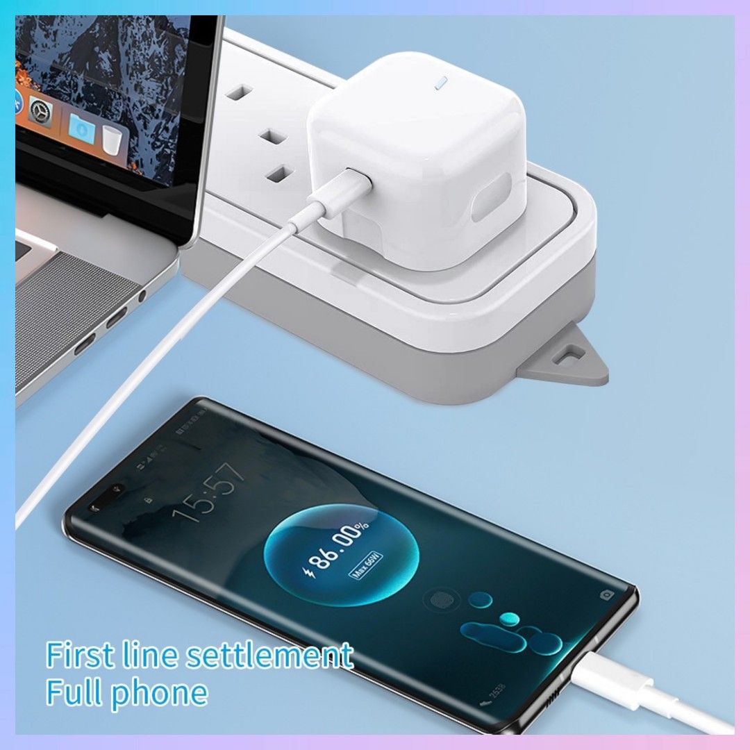 USB-C Plug Fast Charge 20W Power Adapter ONLY Charger Plug Multi Port ...