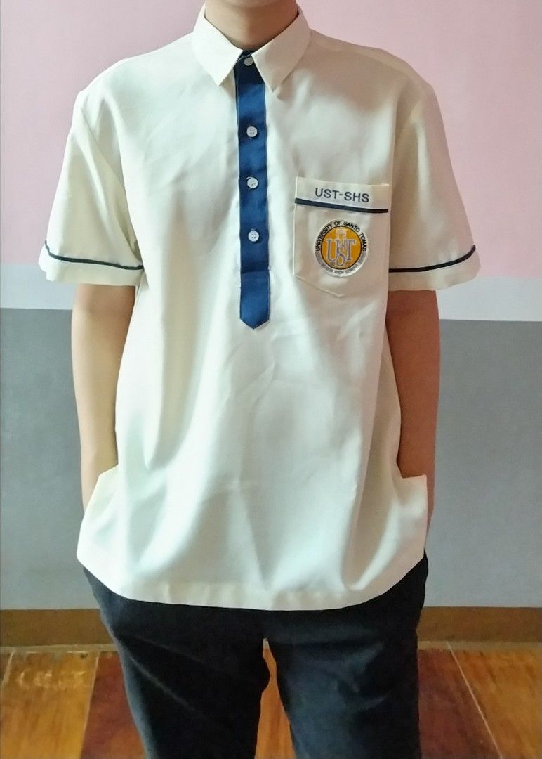 UST SHS uniform, Men's Fashion, Tops & Sets, Tshirts & Polo Shirts on ...