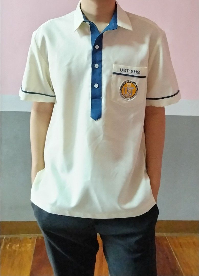 UST SHS uniform, Men's Fashion, Tops & Sets, Tshirts & Polo Shirts on ...