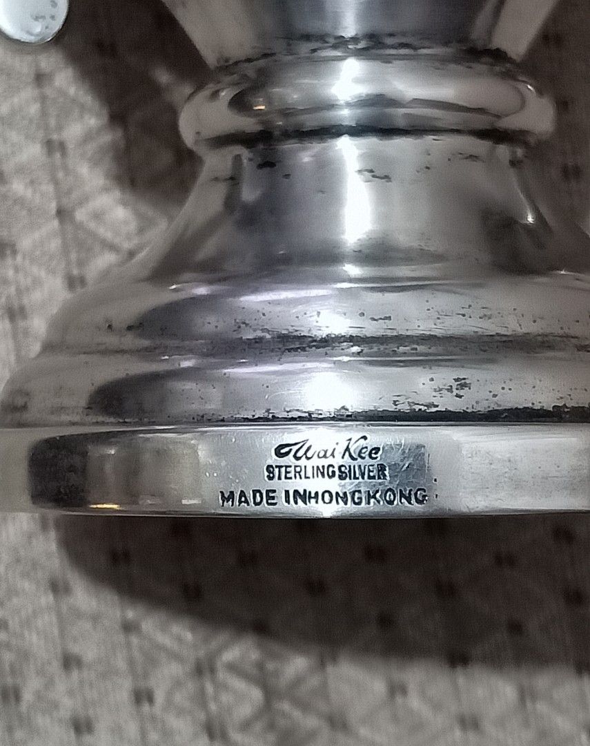 Vintage 1960 Wai Kee Sterling Silver Manila Golf and Country Club Championship Trophy, Hobbies ...